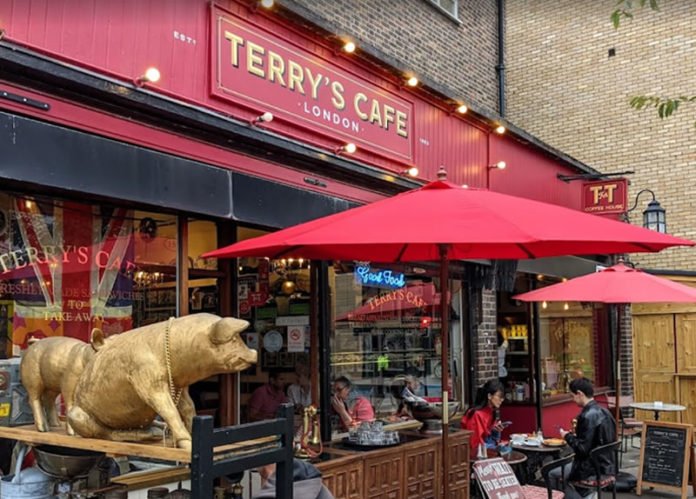 Los desayunos de Terry’s cafe - Guía de Londres para viajeros